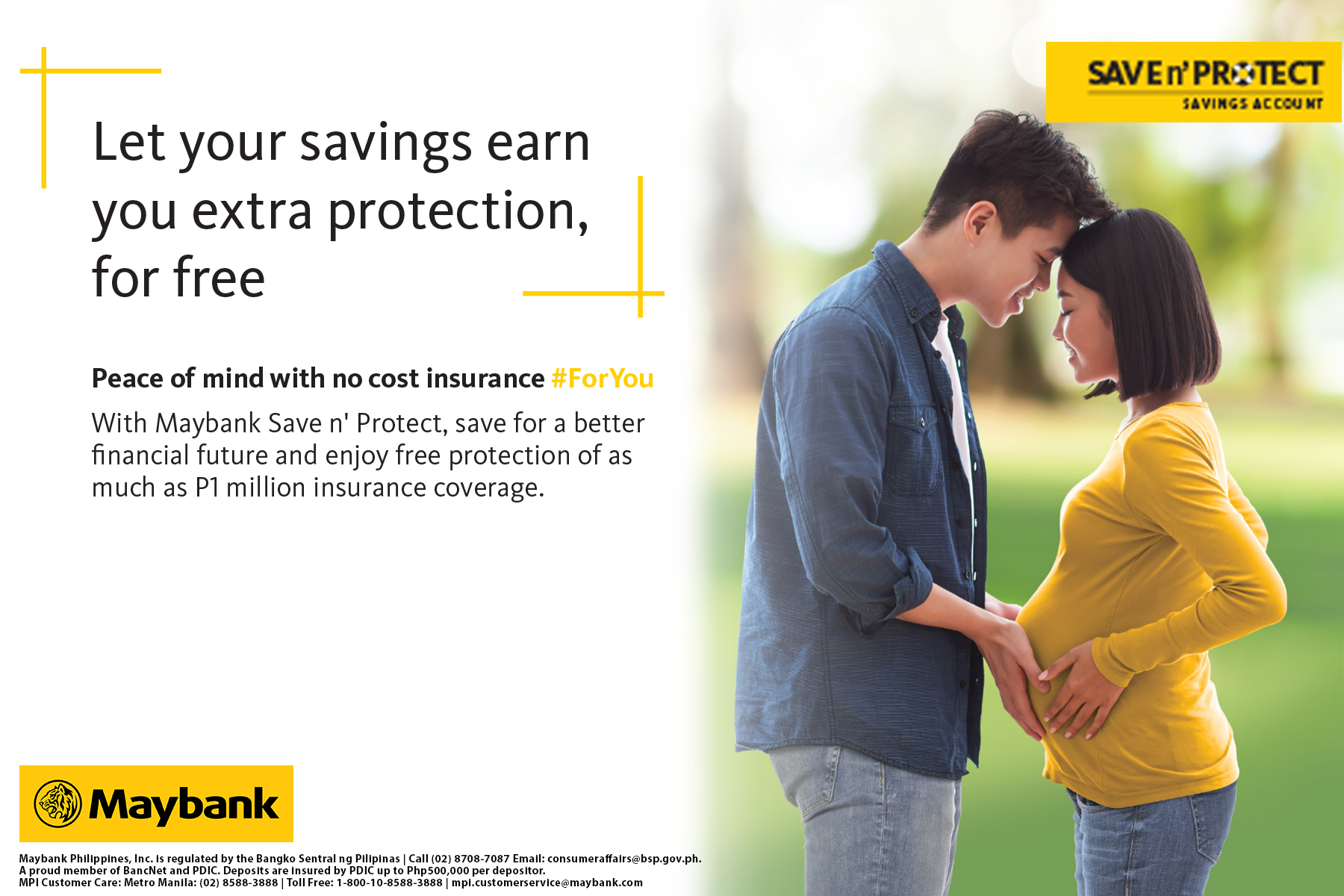 Save n Protect Savings Account | Maybank Philippines