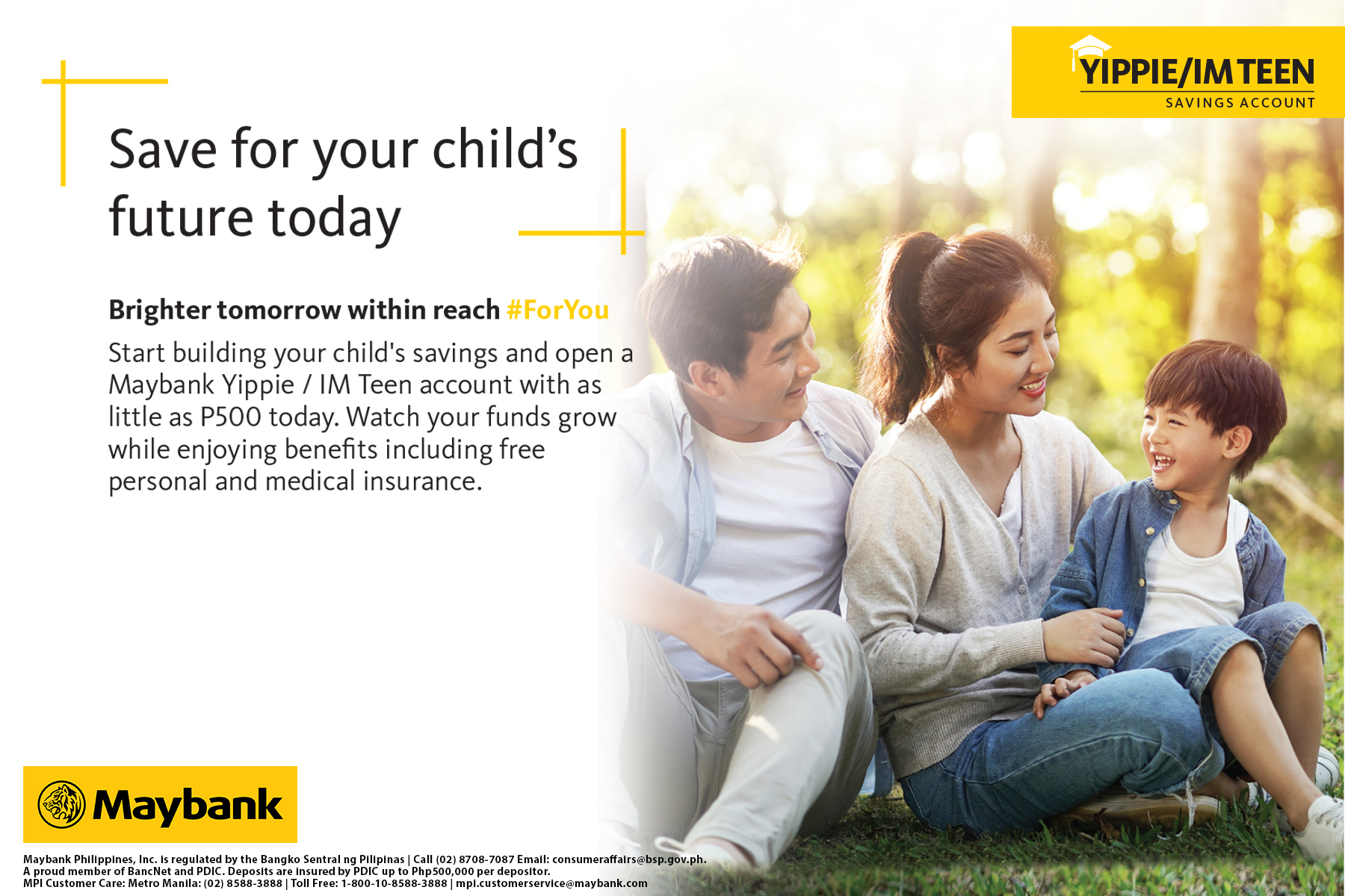 Yippie Savings Account | Maybank Philippines
