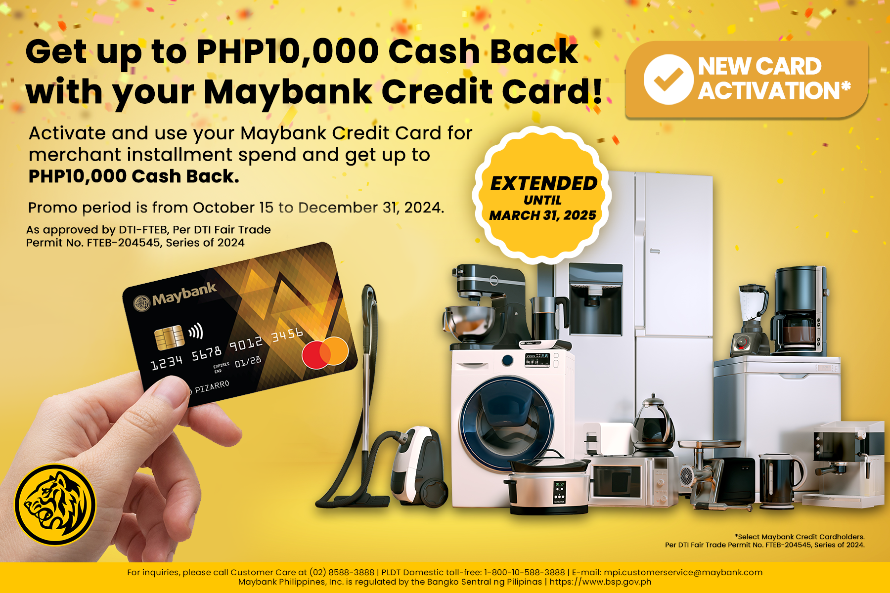 Promotions, Contest, Events | Maybank Philippines