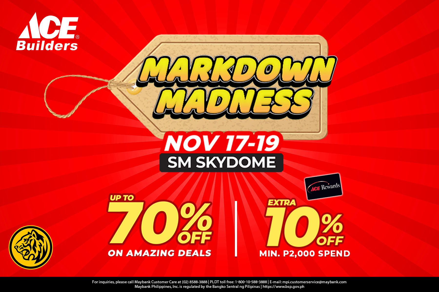 Promotions, Contest, Events | Maybank Philippines