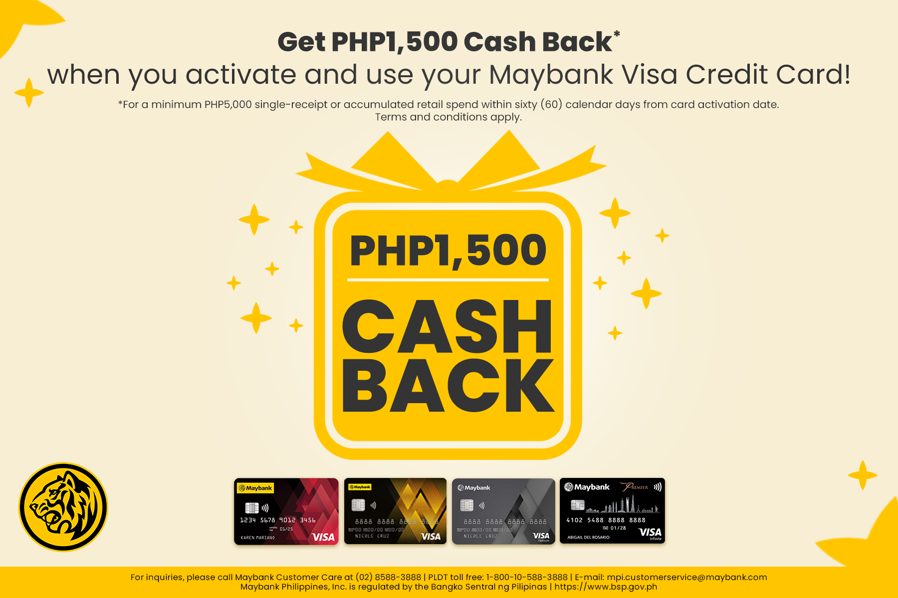 Promotions, Contest, Events | Maybank Philippines